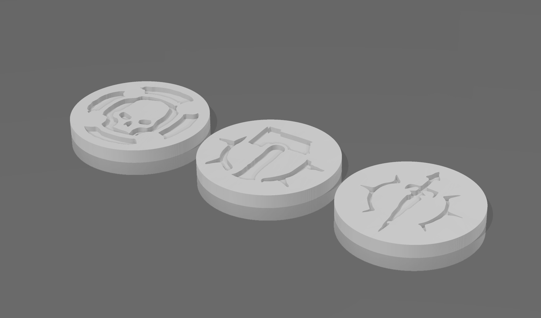 Free STL file Warcry Battlegroup Tokens ⚔ ・3D printable model to ...