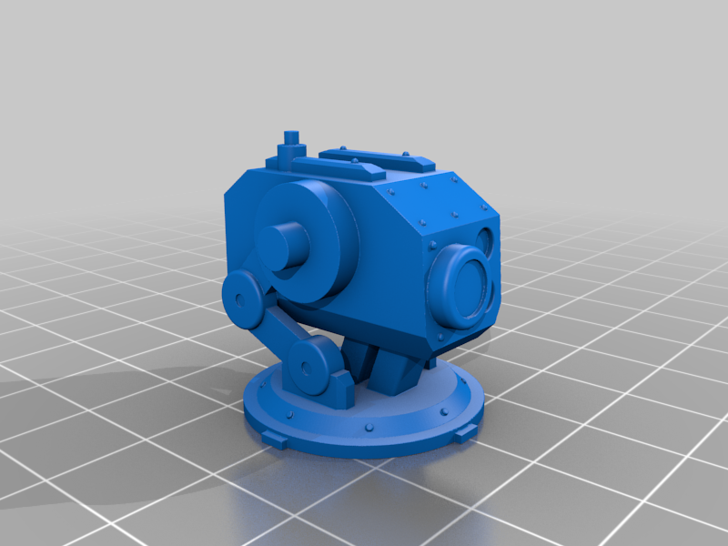 🌪️ Sci-Fi "Tornado" Missile Launcher・Free STL File for ・Cults