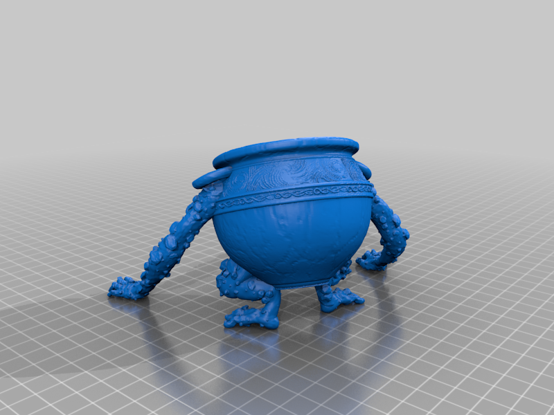 🎨 Potboy (complete & reposed)・Free STL File for ・Cults