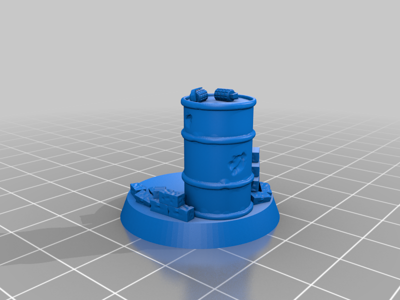 Free STL file 32mm Tabletop Bases (urban Battlefield) 🎲 ・3D printable ...