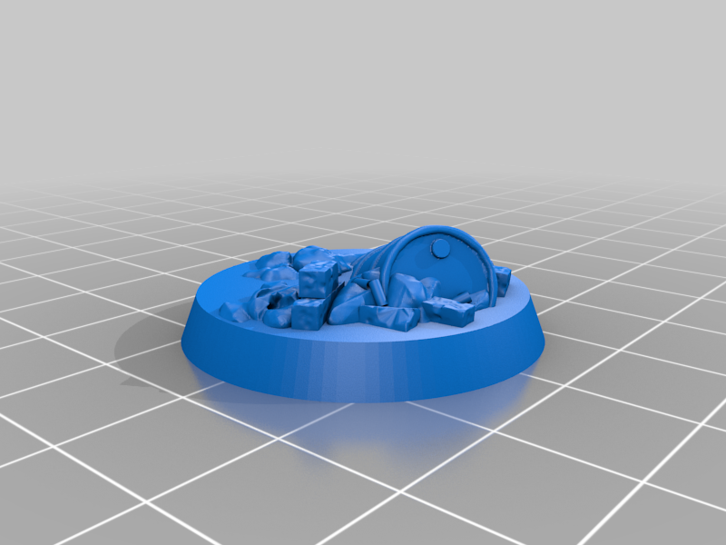 Free STL file 32mm Tabletop Bases (urban Battlefield) 🎲 ・3D printable ...