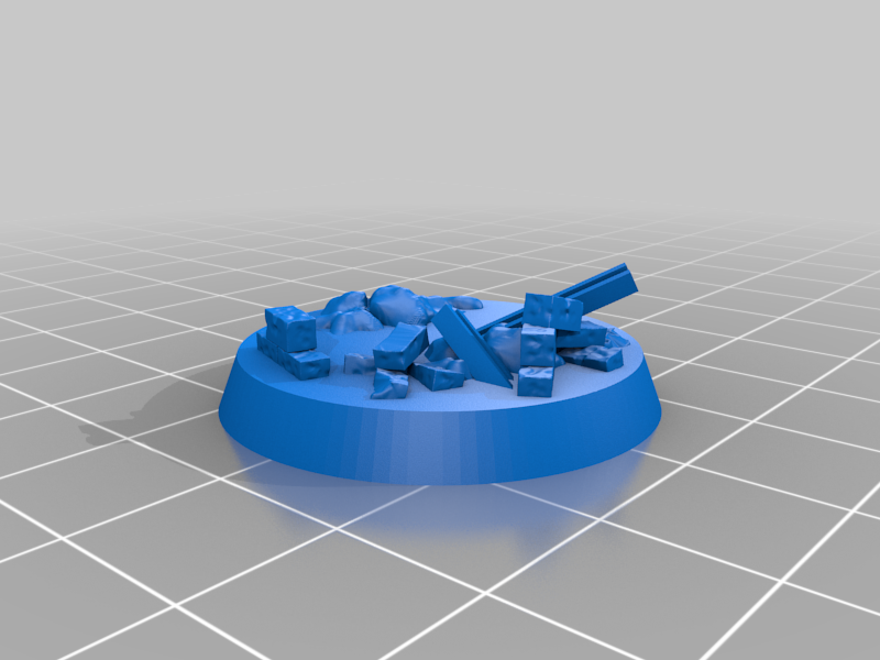 Free STL file 32mm Tabletop Bases (urban Battlefield) 🎲 ・3D printable ...