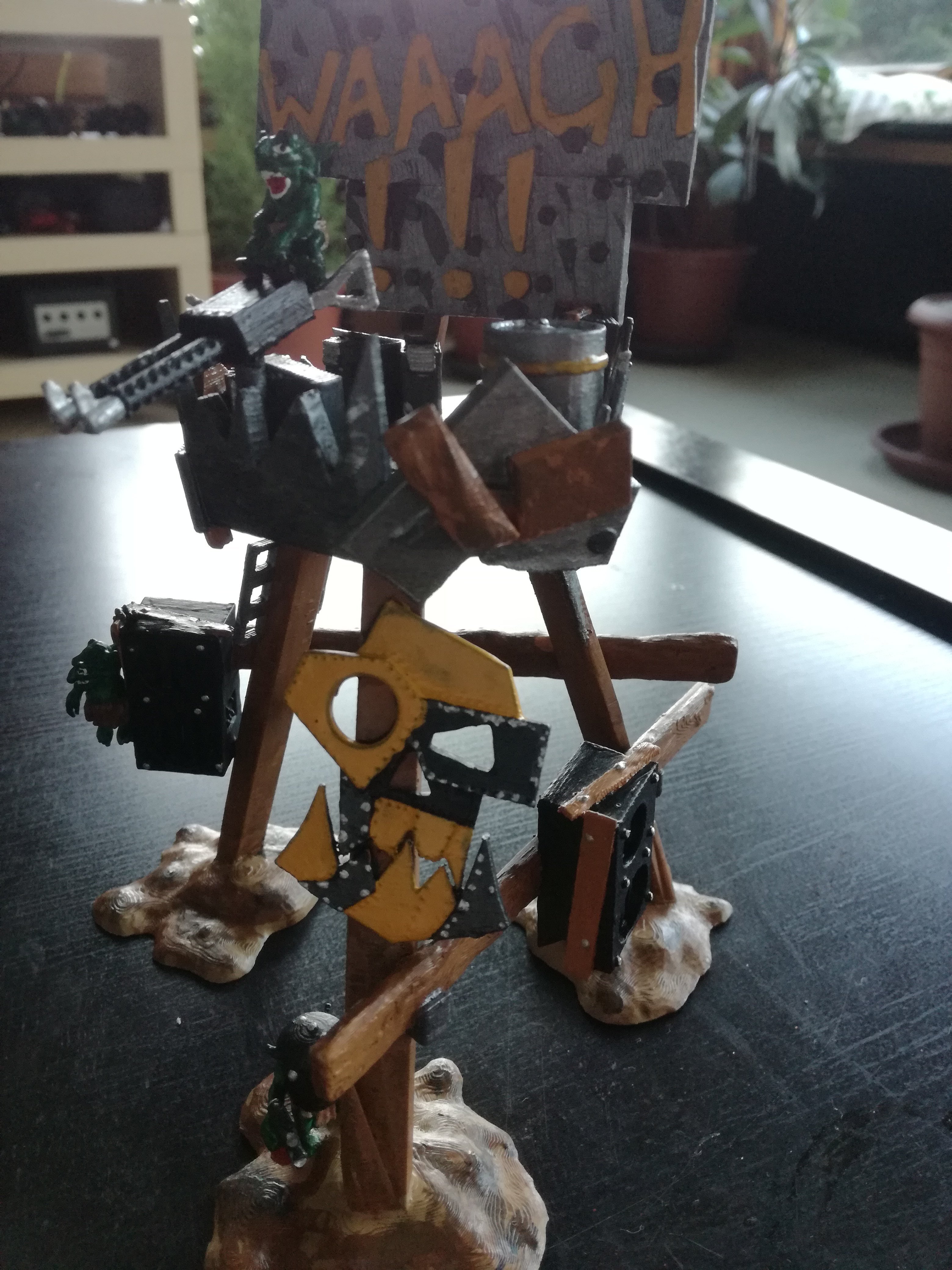 🏛️ Orc Waaagh Tower・3D Print・Cults