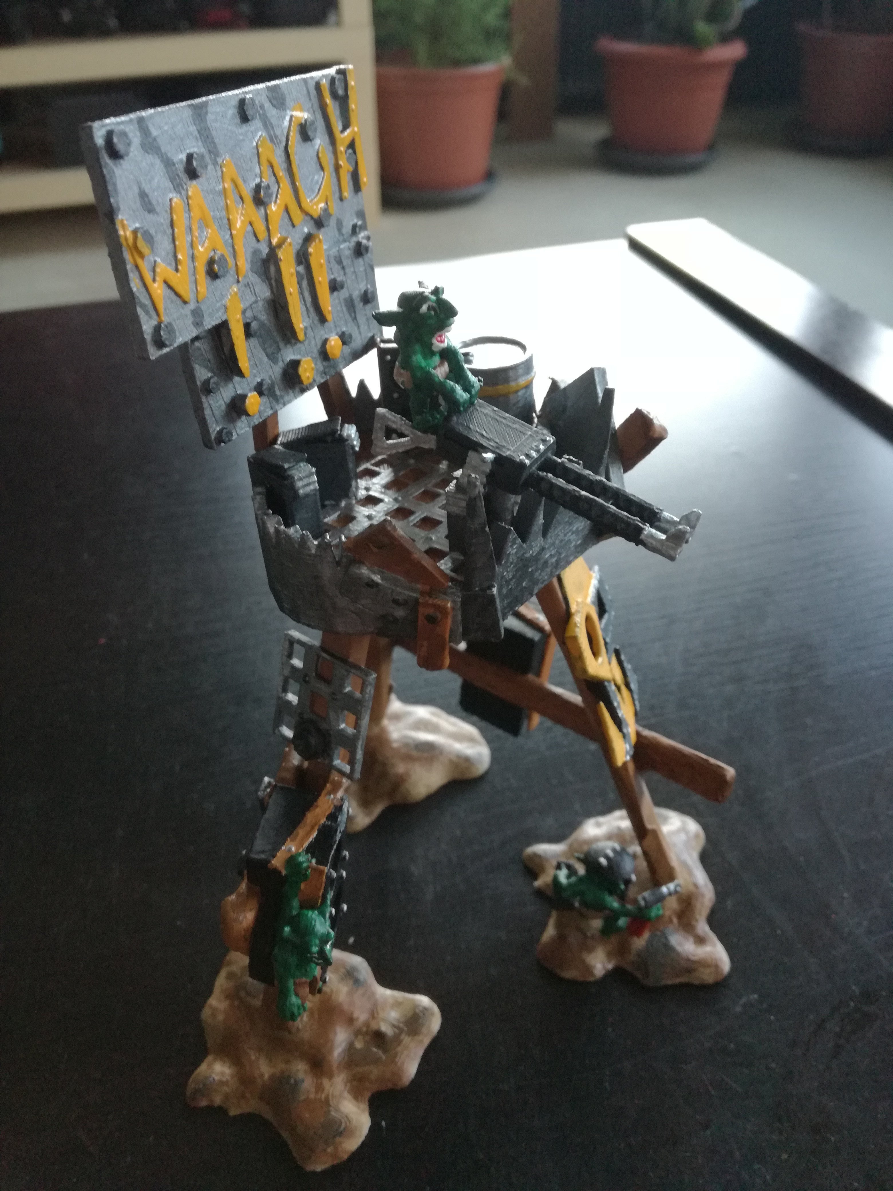 🏛️ Orc Waaagh Tower・3D Print・Cults