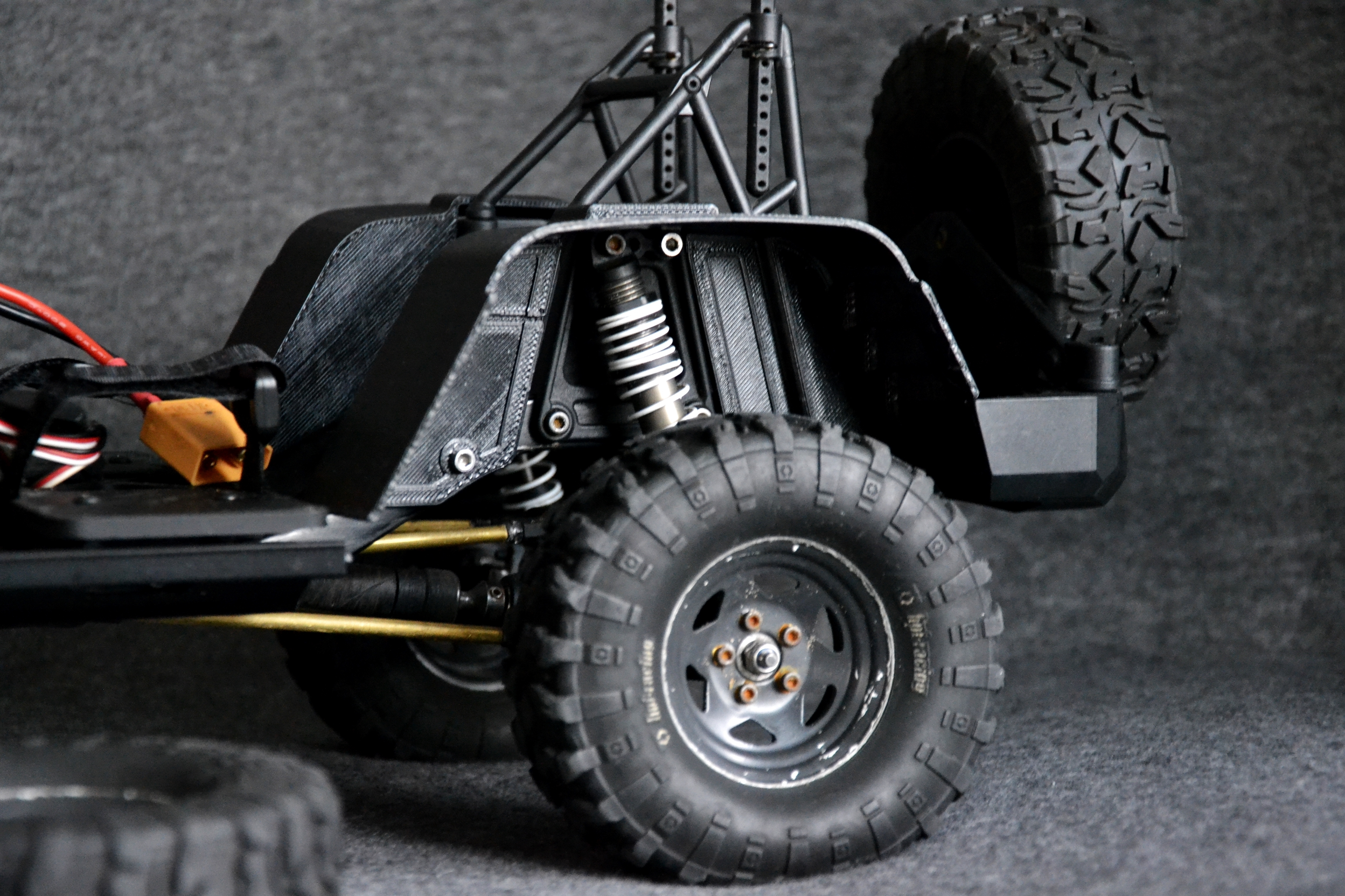 🌆 HPI Venture FJ Cruiser Inner fenders / mud guards ADVNT001・ 3D File ...