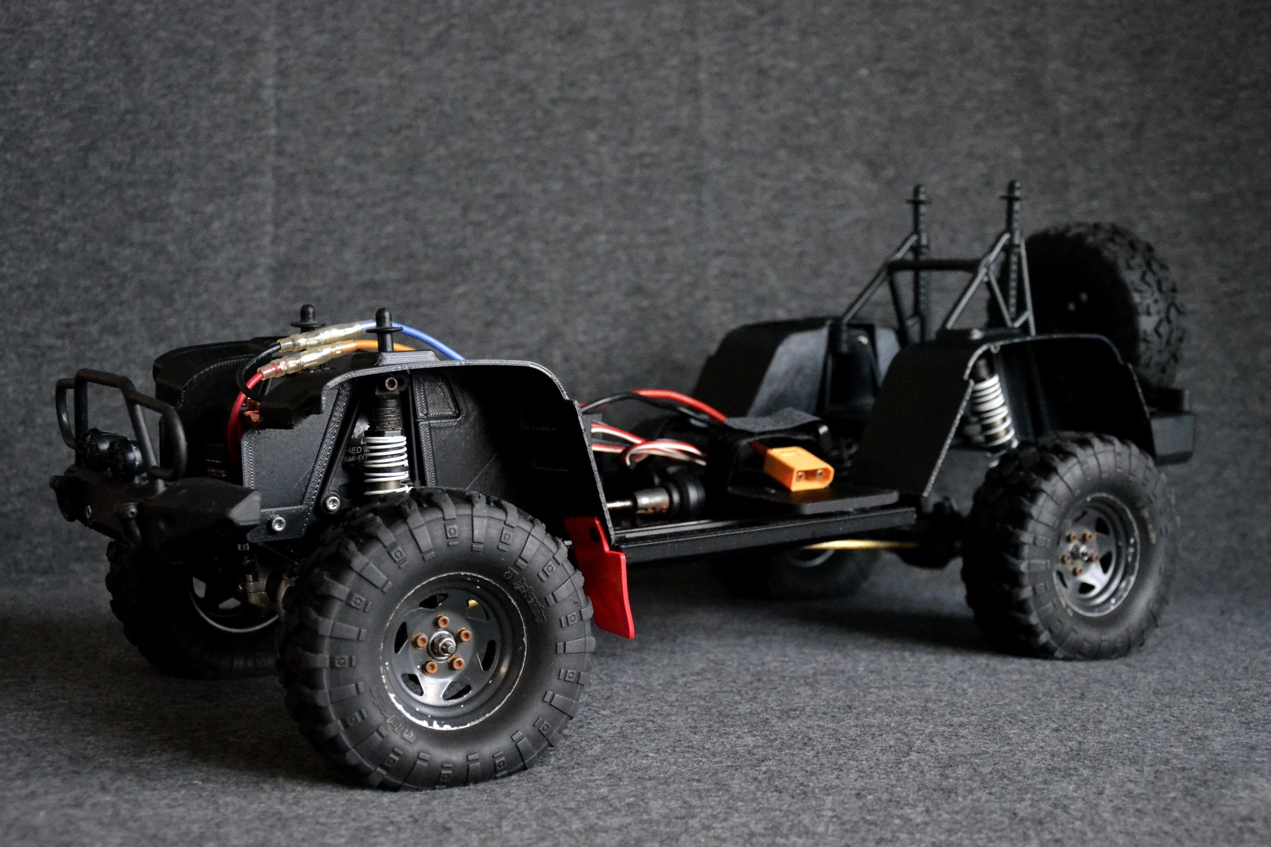 🌆 HPI Venture FJ Cruiser Inner fenders / mud guards ADVNT001・ 3D File ...