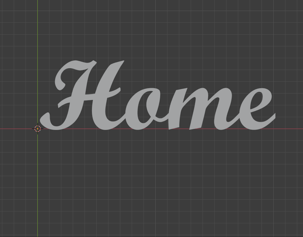 STL file decoration with message - home 🎨 ・3D print object to download ...