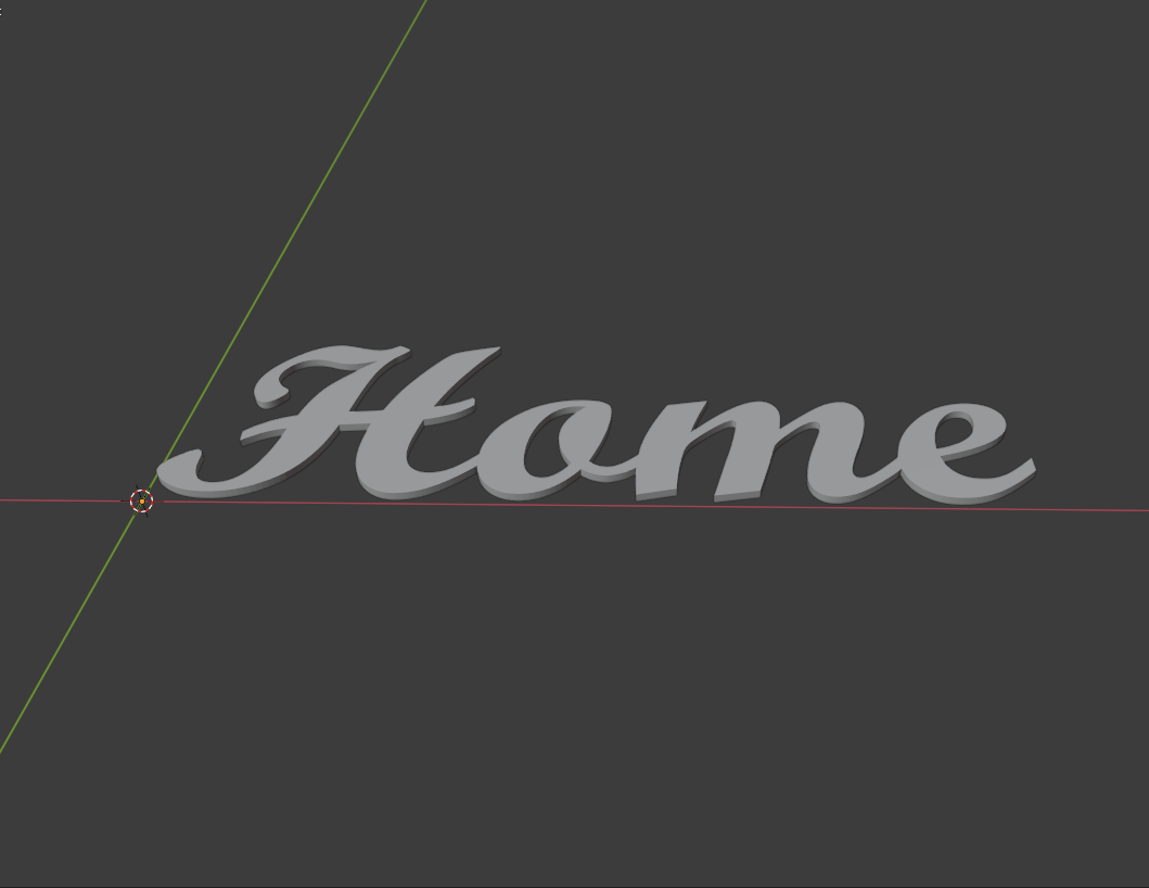 STL file decoration with message - home 🎨 ・3D print object to download ...