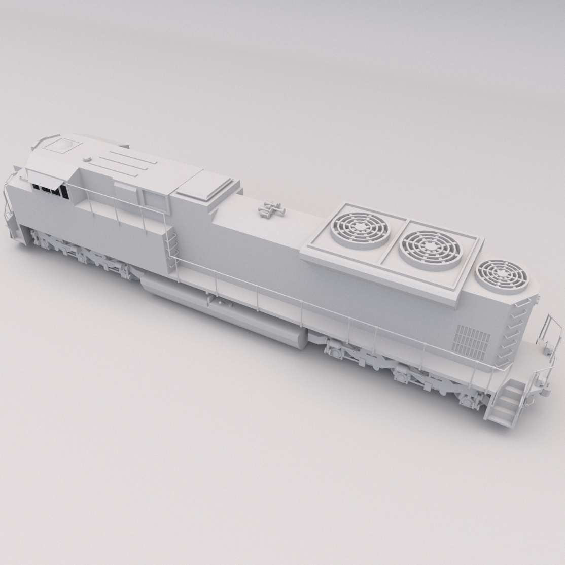 🚂 Diesel Locomotive PRINTABLE Train 3D Digital STL File・Free 3D File ...