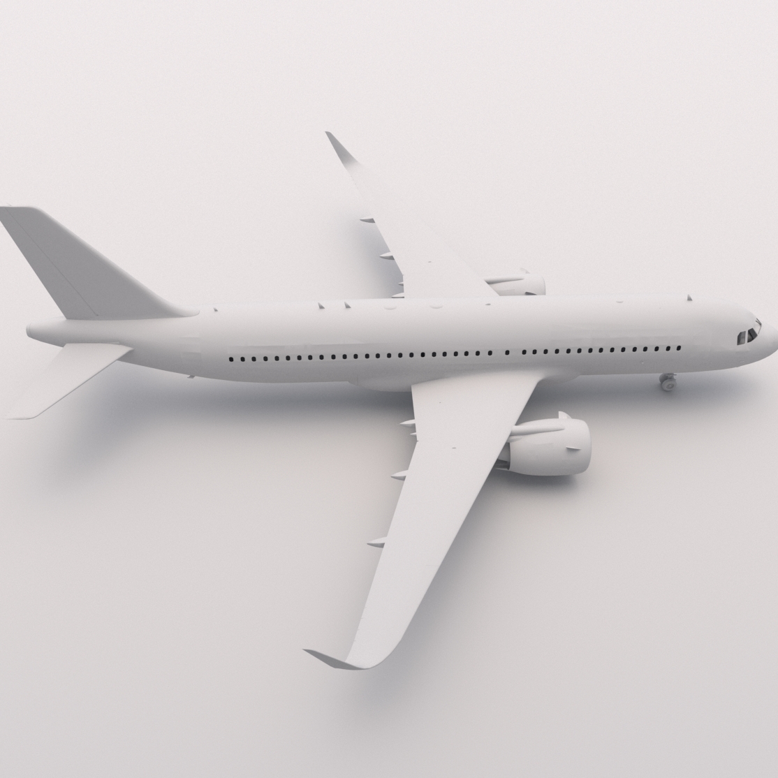 ️ Airbus A320 PRINTABLE Airplane 3D Digital STL File・Free 3D File for ...