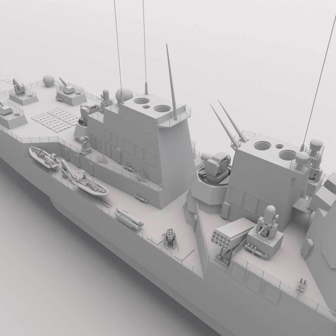 🚢 Navy Destroyer Ship PRINTABLE Vehicle 3D Digital STL File・Free 3D ...