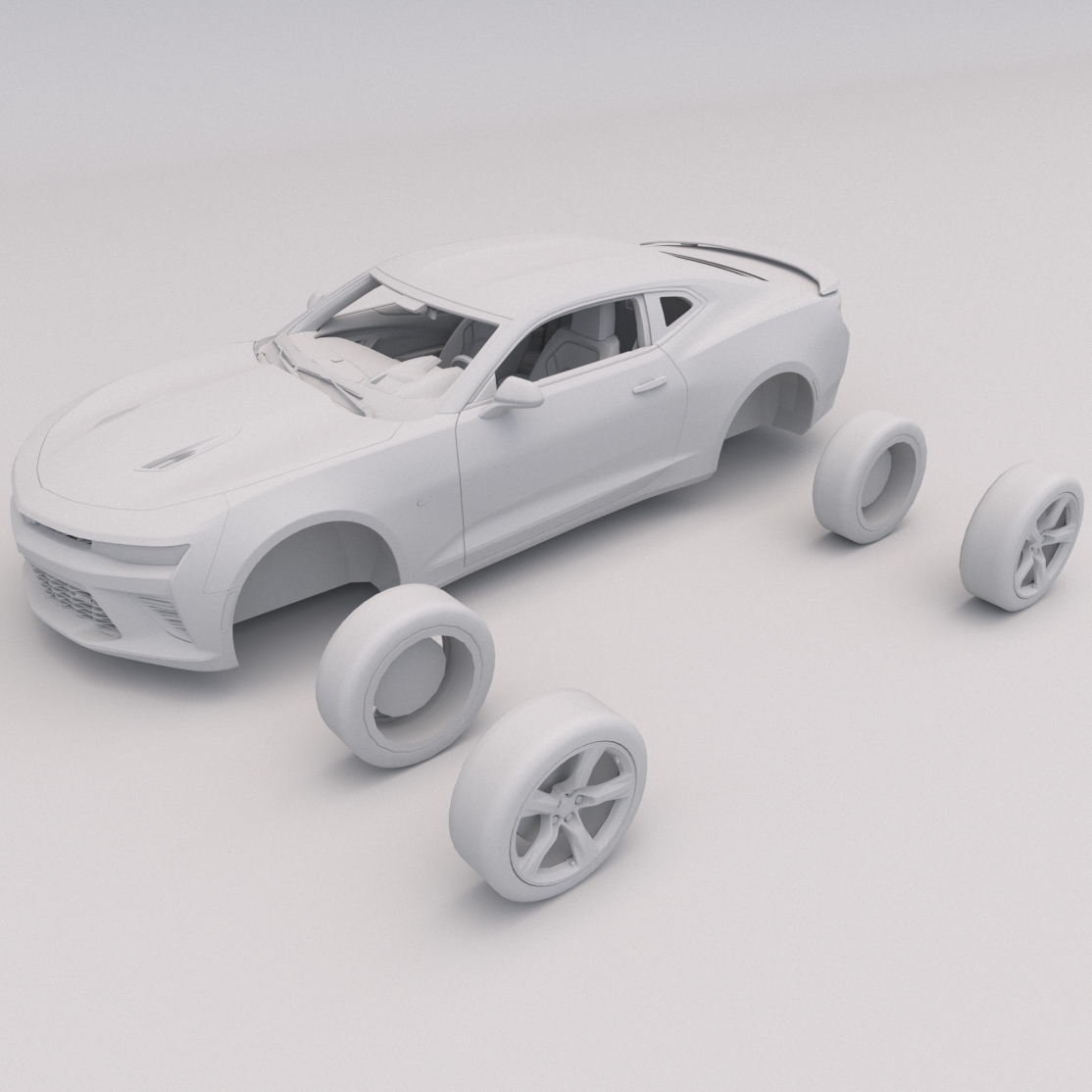 🚙 Chevrolet Camaro PRINTABLE Car 3D Digital STL File・Free 3D File for ...
