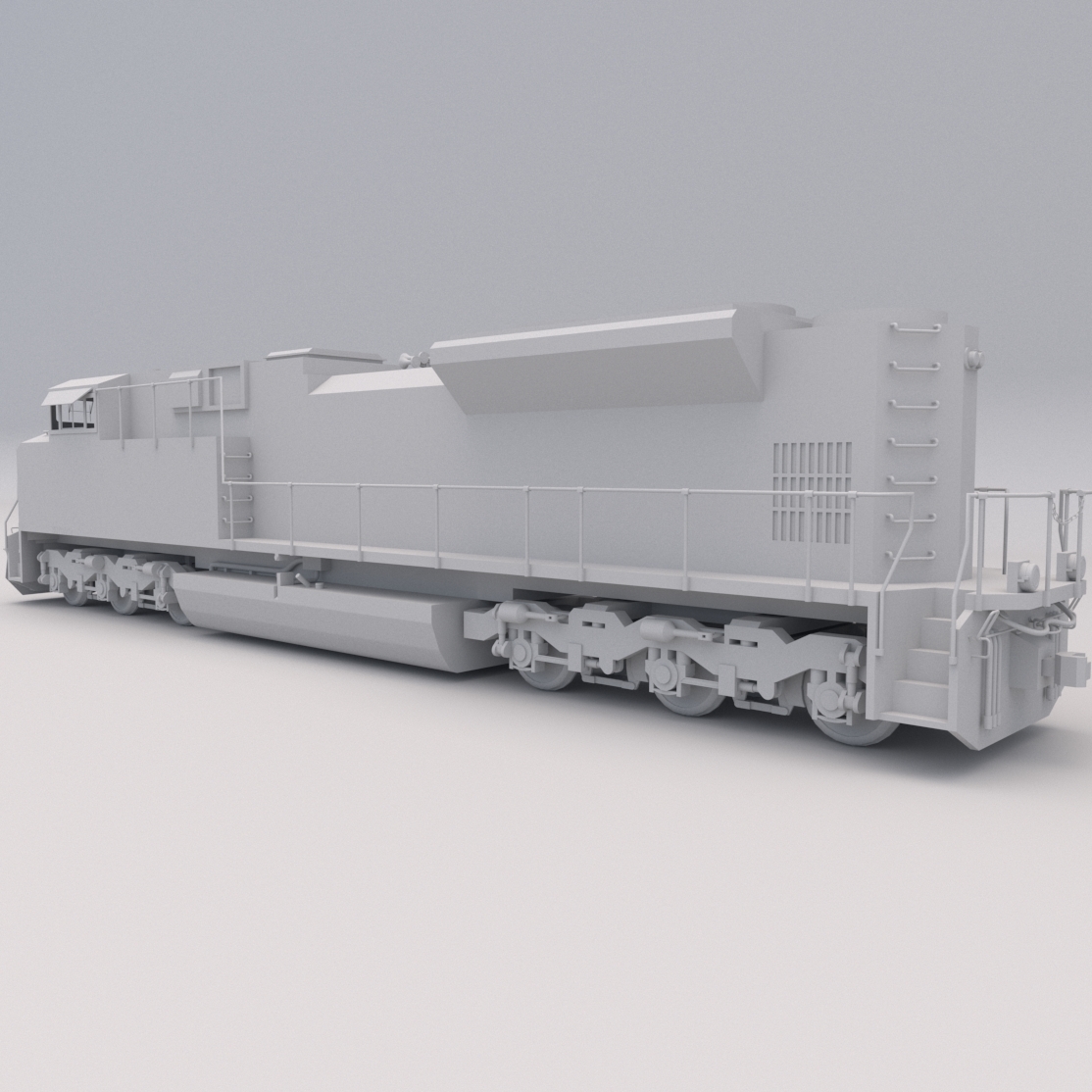 🚂 Diesel Locomotive PRINTABLE Train 3D Digital STL File・Free 3D File ...