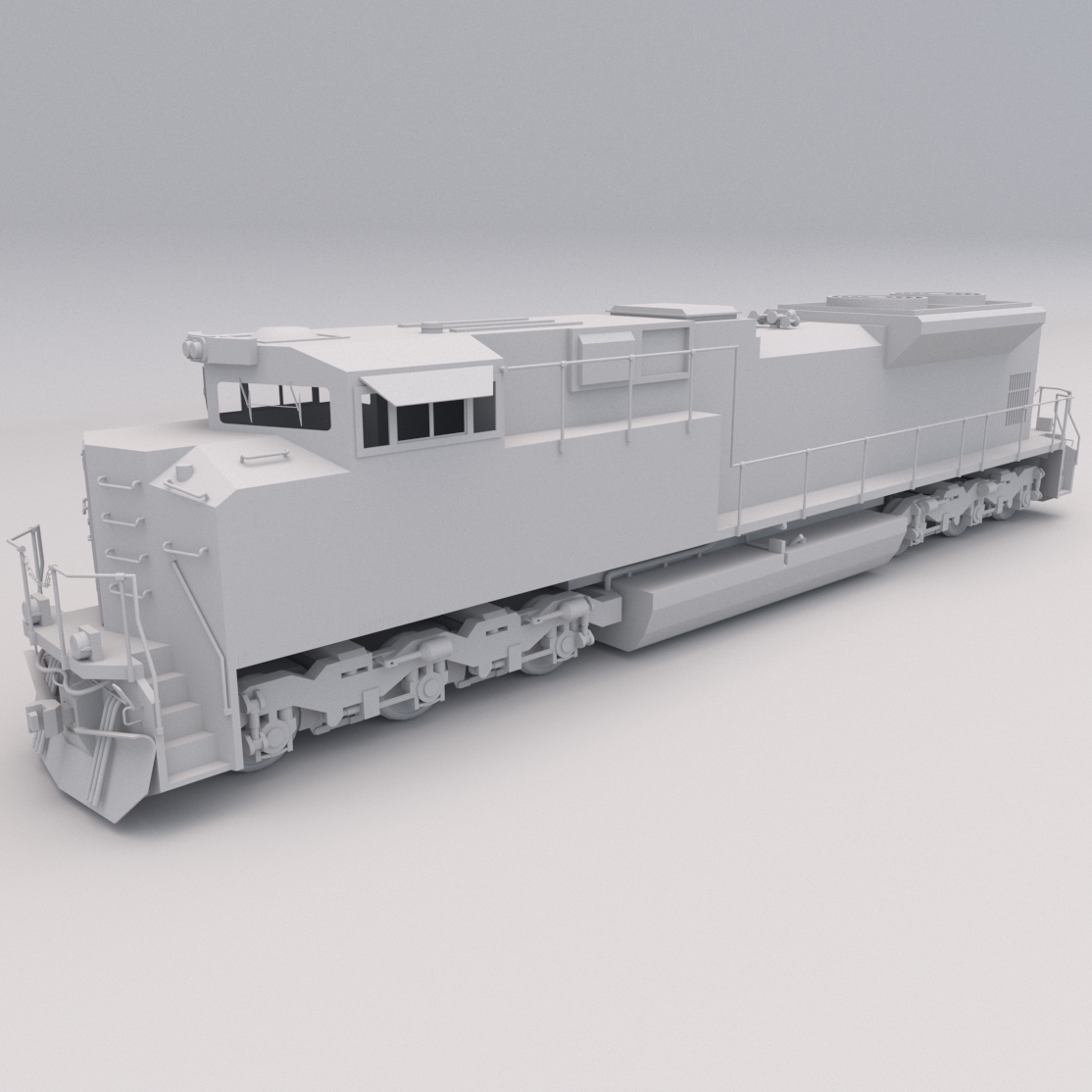 🚂 Diesel Locomotive PRINTABLE Train 3D Digital STL File・Free 3D File ...