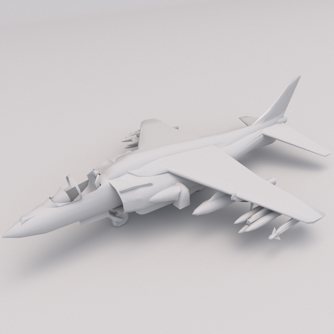 🛩️ Jet Fighter PRINTABLE Airplane 3D Digital STL File・Free 3D File for ...