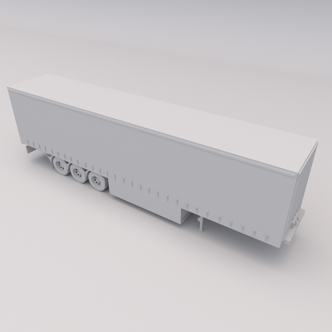 🚐 Semi Trailer PRINTABLE Vehicle 3D Digital STL File・Free 3D File for ...