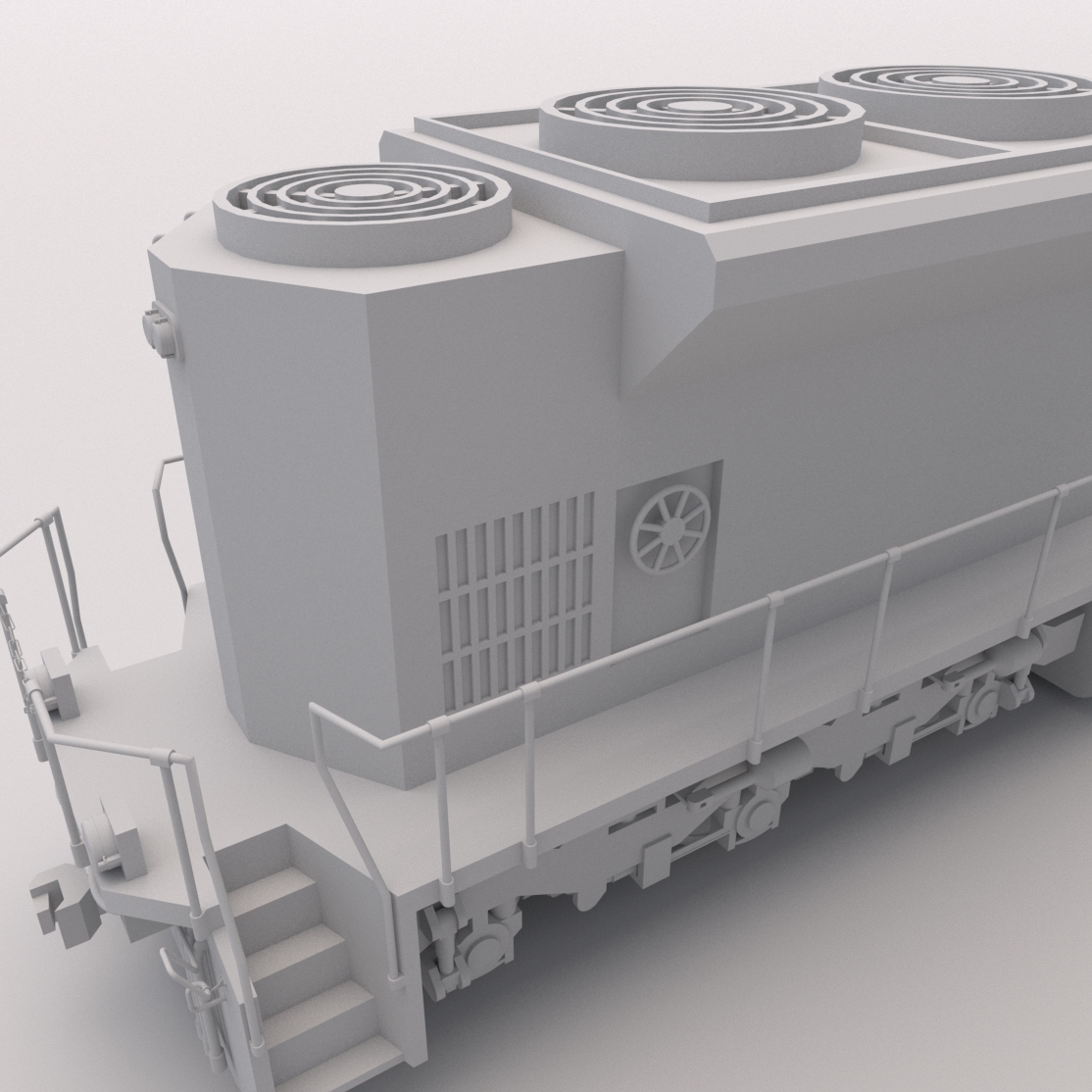 🚂 Diesel Locomotive PRINTABLE Train 3D Digital STL File・Free 3D File ...