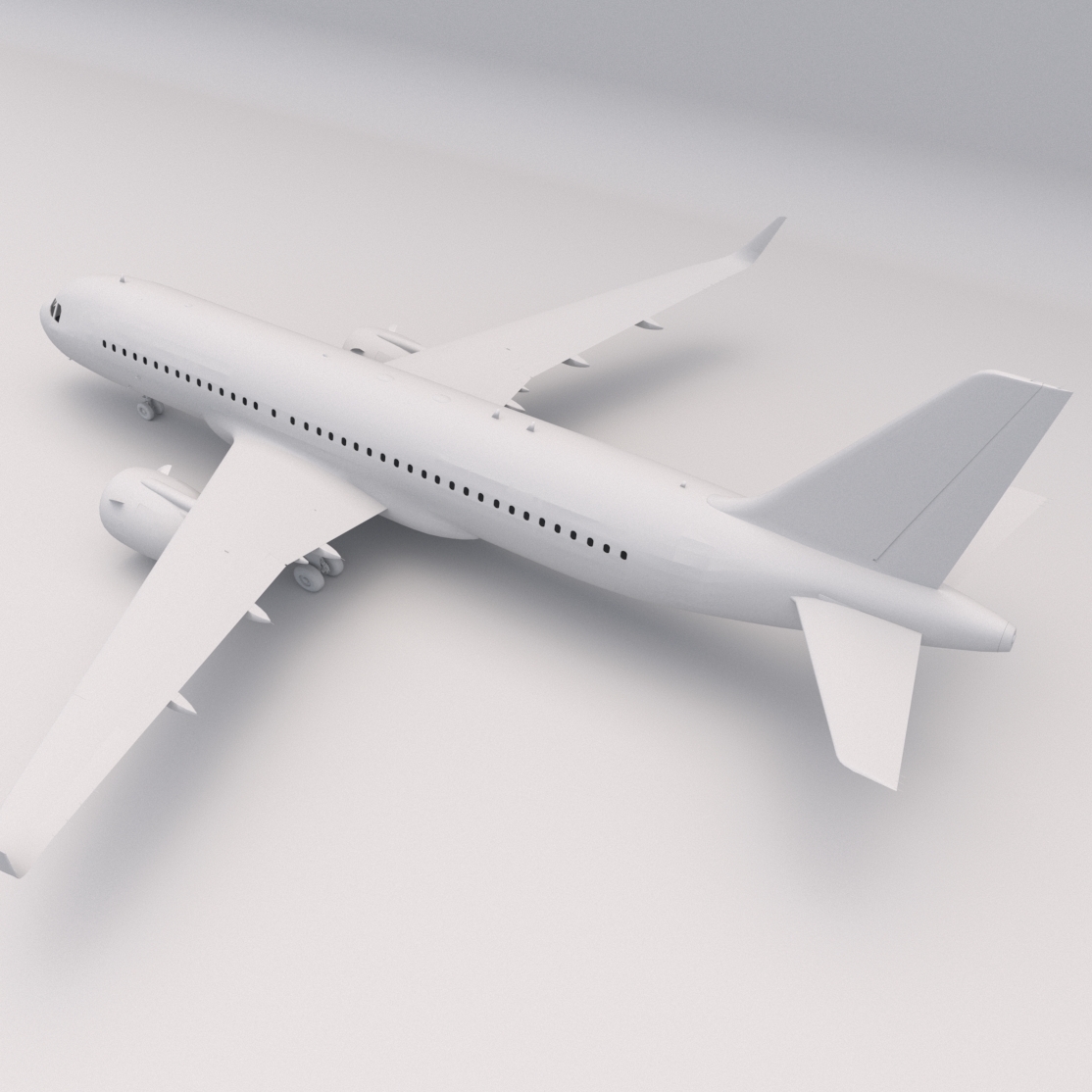 ️ Airbus A320 PRINTABLE Airplane 3D Digital STL File・Free 3D File for ...