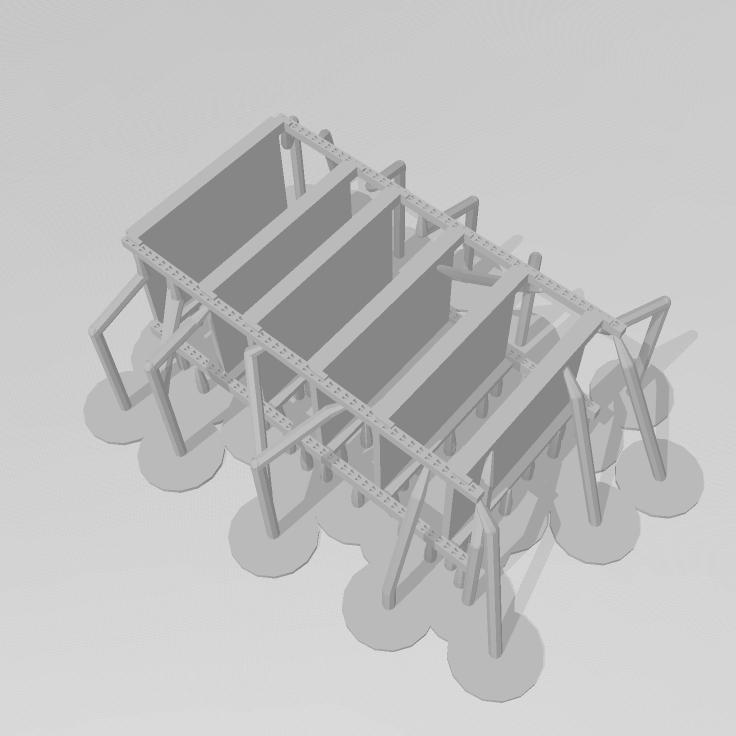 STL file WORKSHOP SHELVES 7MM SCALE 1/43 O GAUGE MODEL RAILWAY 🛤️ ・3D ...