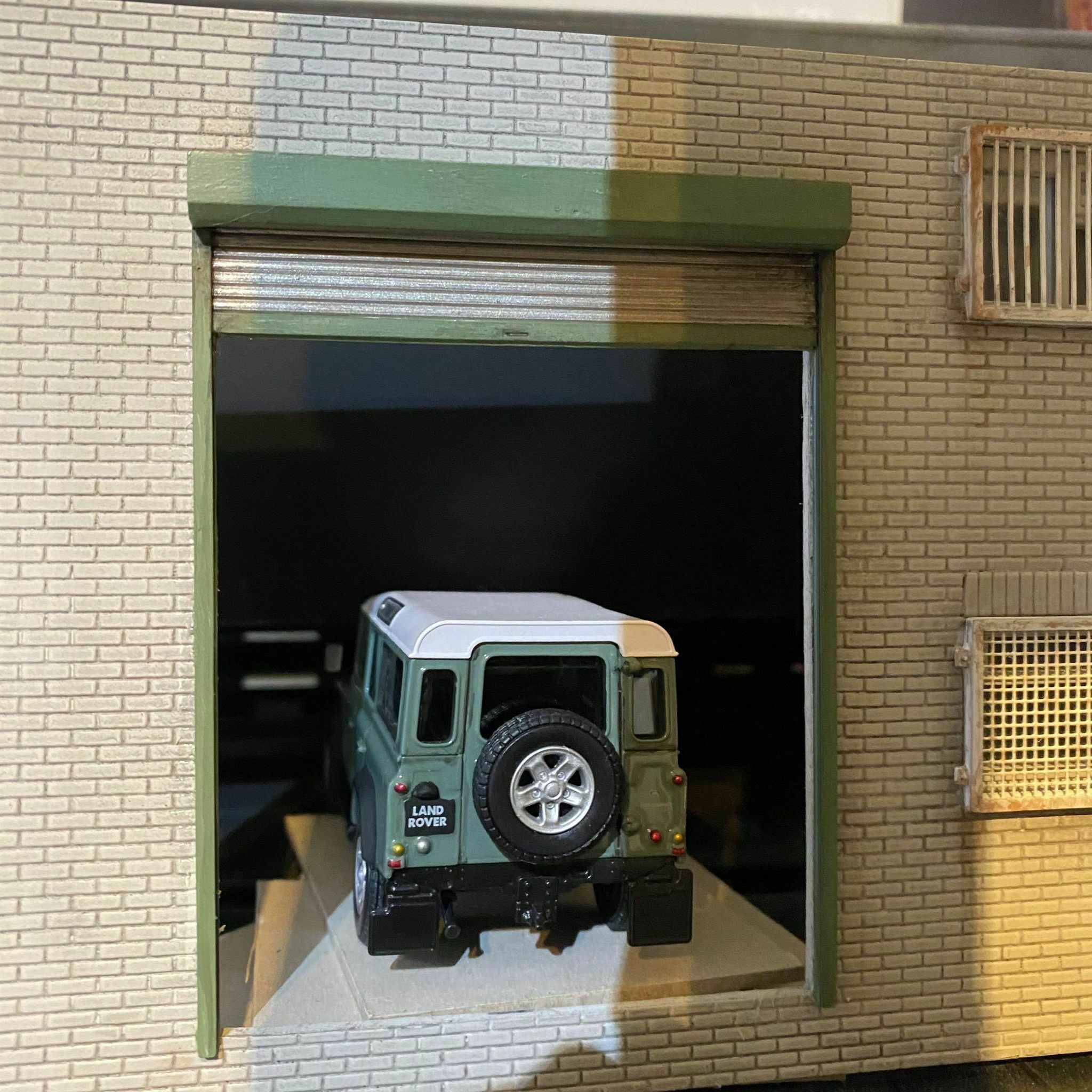 🚪 ROLLER SHUTTER DOOR (OPEN) 7MM SCALE O GAUGE MODEL RAILWAY・ STL File ...