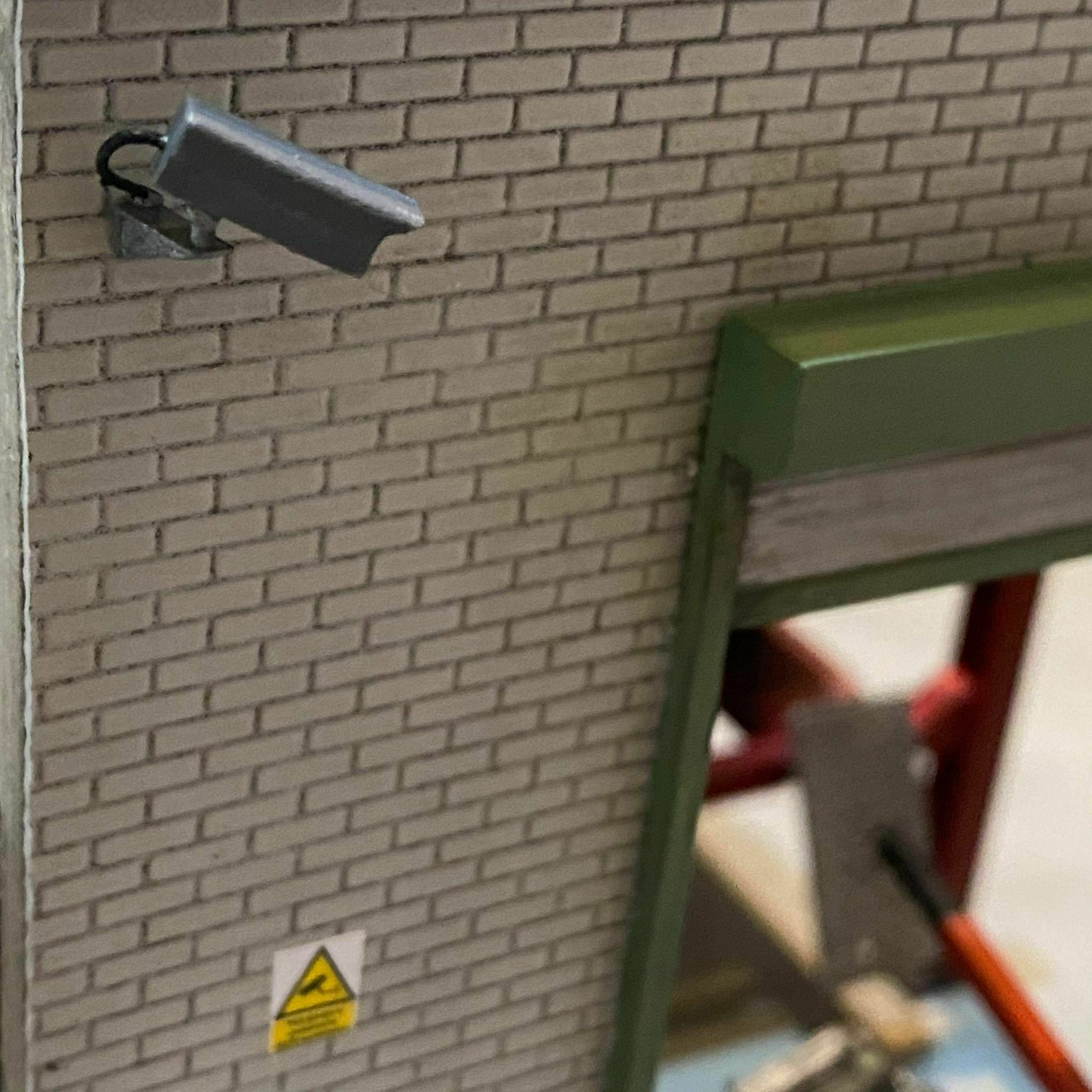 📷 CCTV SECURITY CAMERA 7MM SCALE O GAUGE MODEL RAILWAY BUILDING・ STL ...