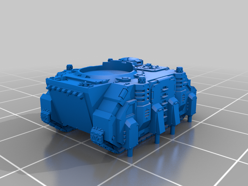 🏹 Epic Hunter 6mm Tank・Free STL File for ・Cults