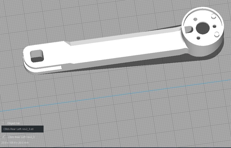 🚁 HolyStone HS720 & HS720E Replacement Rear Arms・Free STL File for ・Cults
