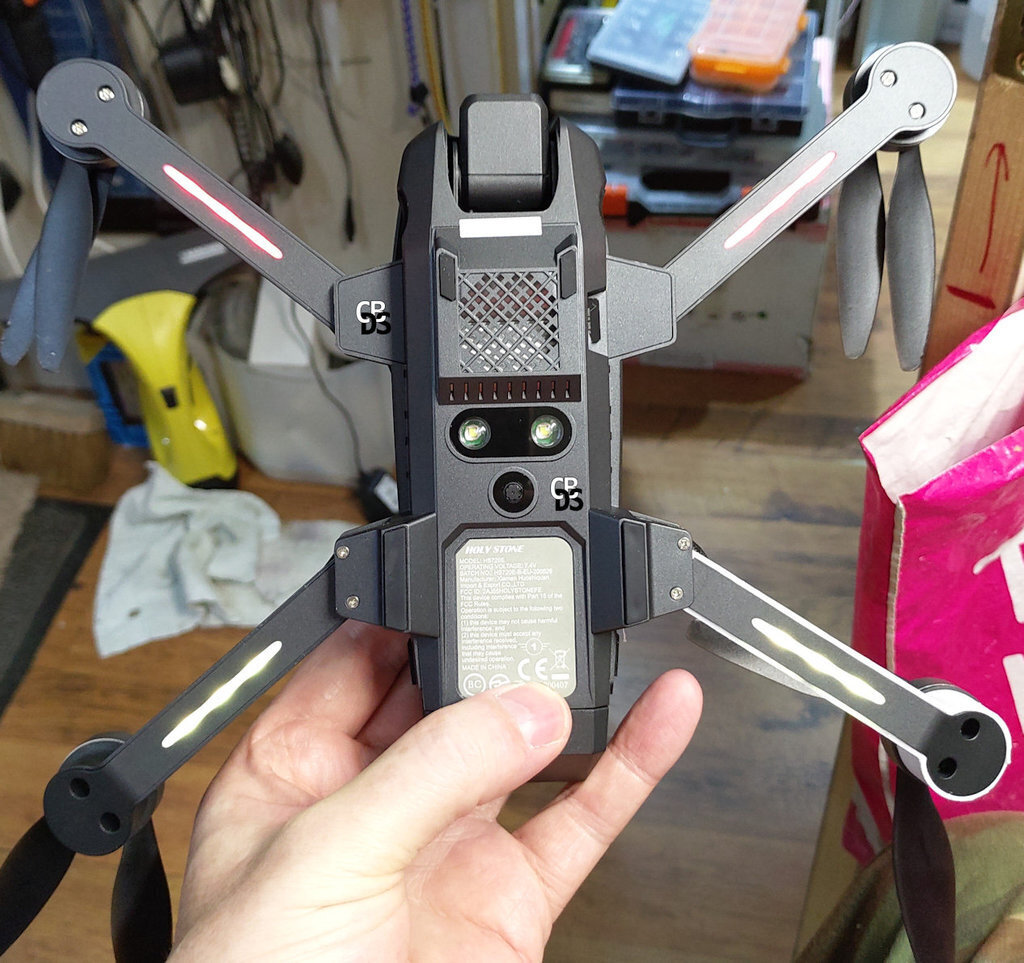 🚁 HolyStone HS720 & HS720E Replacement Rear Arms・Free STL File for ・Cults