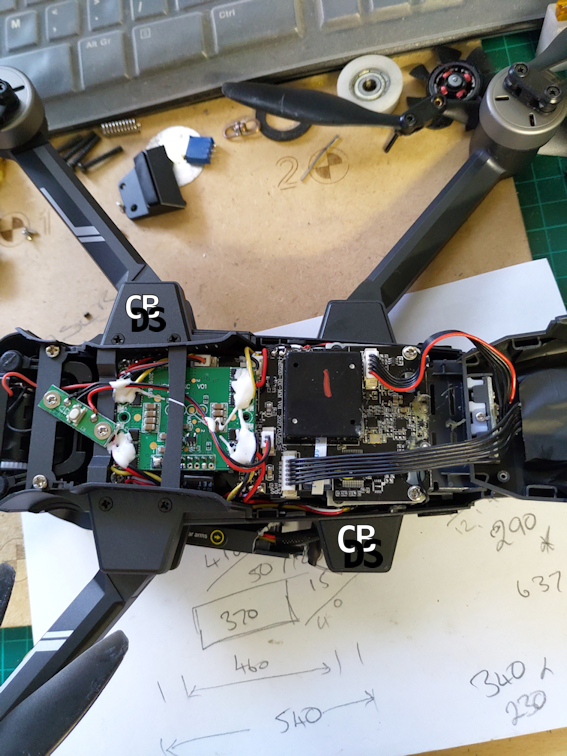 🚁 HolyStone HS720 & HS720E Replacement Rear Arms・Free STL File for ・Cults