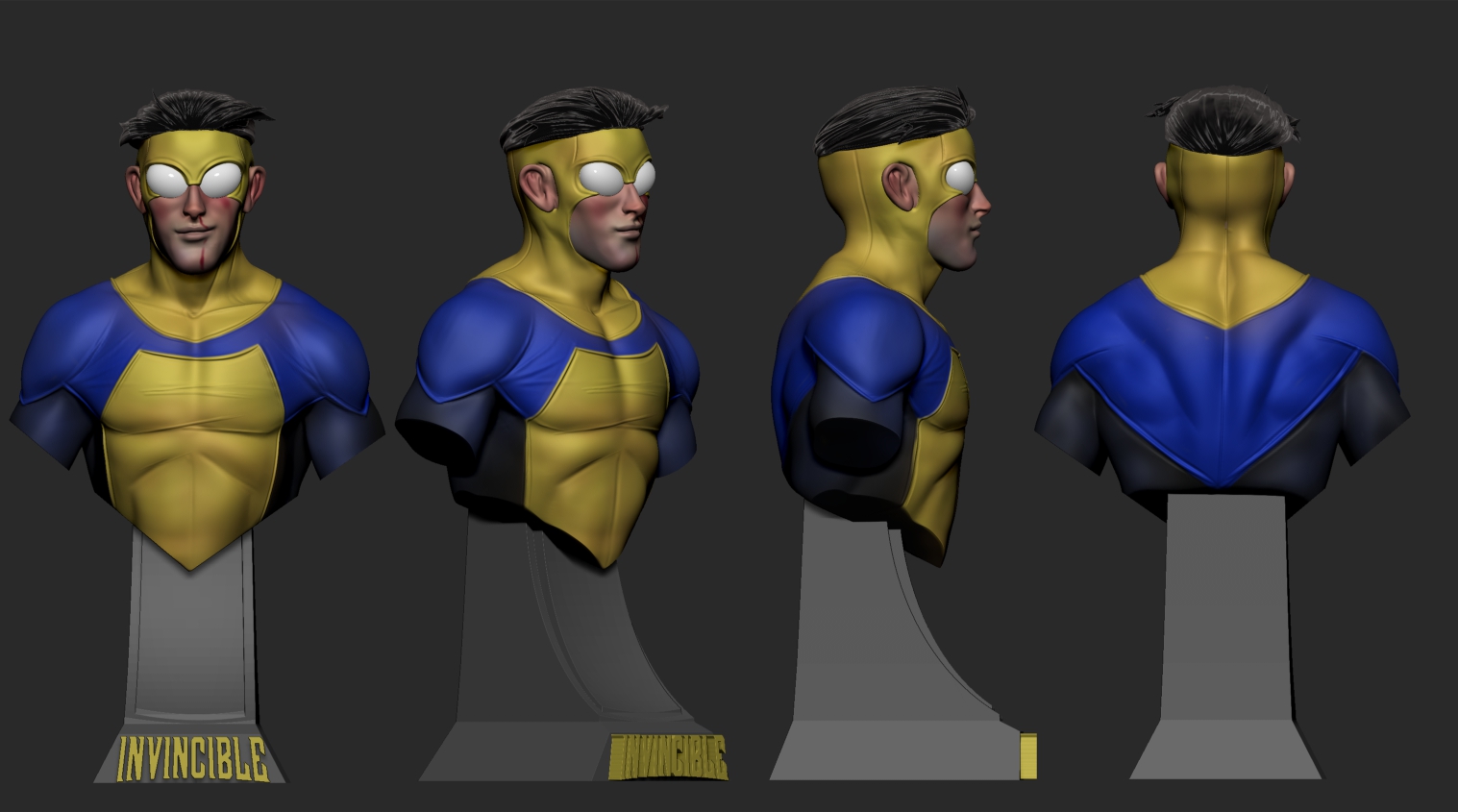 Файл STL Invincible Bust Stl 👤 ・Модель для загрузки и 3D печати・Cults