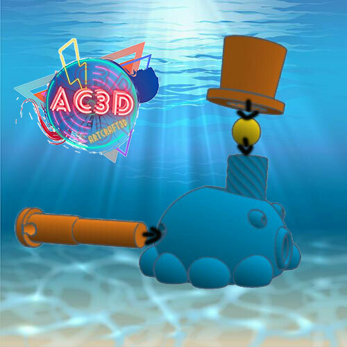 Archivo STL Octopus shooter 🐙 ・Modelo imprimible en 3D para descargar・Cults