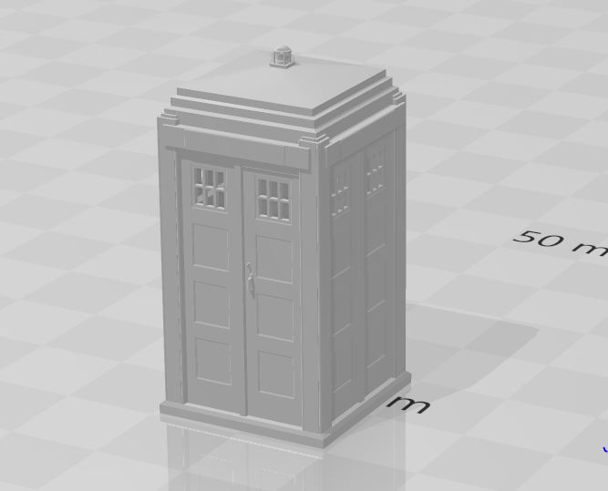 Archivo STL Police Box - Dr Who Tardis 🚓 (OBJ y 3MF)・Objeto para impresora 3D para descargar・Cults