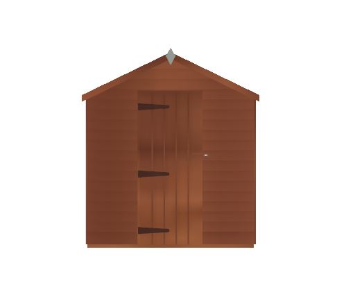 STL file Model Railway Garden Shed 8x6 🛤️ (OBJ)・3D printable model to ...