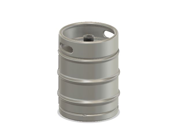 STL file Model Railway - Beer Barrels - Kegs - Modern 🛤️ (OBJ and 3MF ...