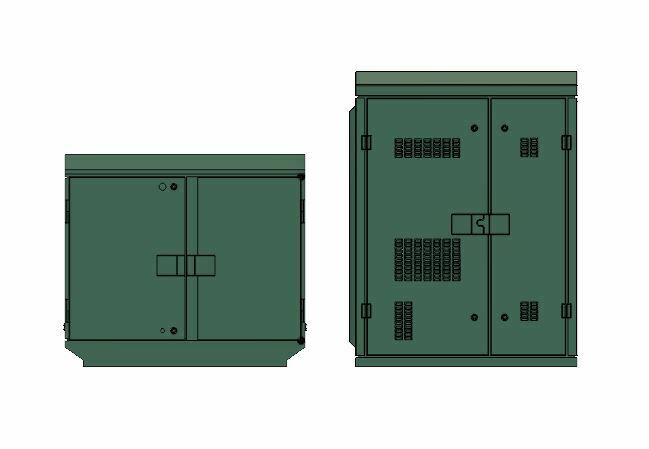 STL file Model Railway BT Green Street Cabinets Telephone and Broadband ...