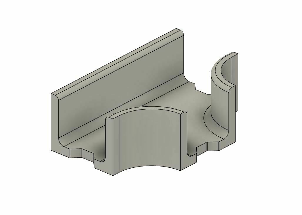🛤️ Model Railway Concrete Lineside Trunking・ STL File for 3D printing・Cults