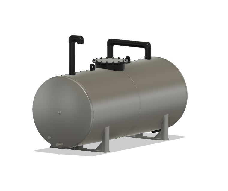 STL file Model Railway Oil Tank with Brick Bund 🛤️ (OBJ)・3D print ...