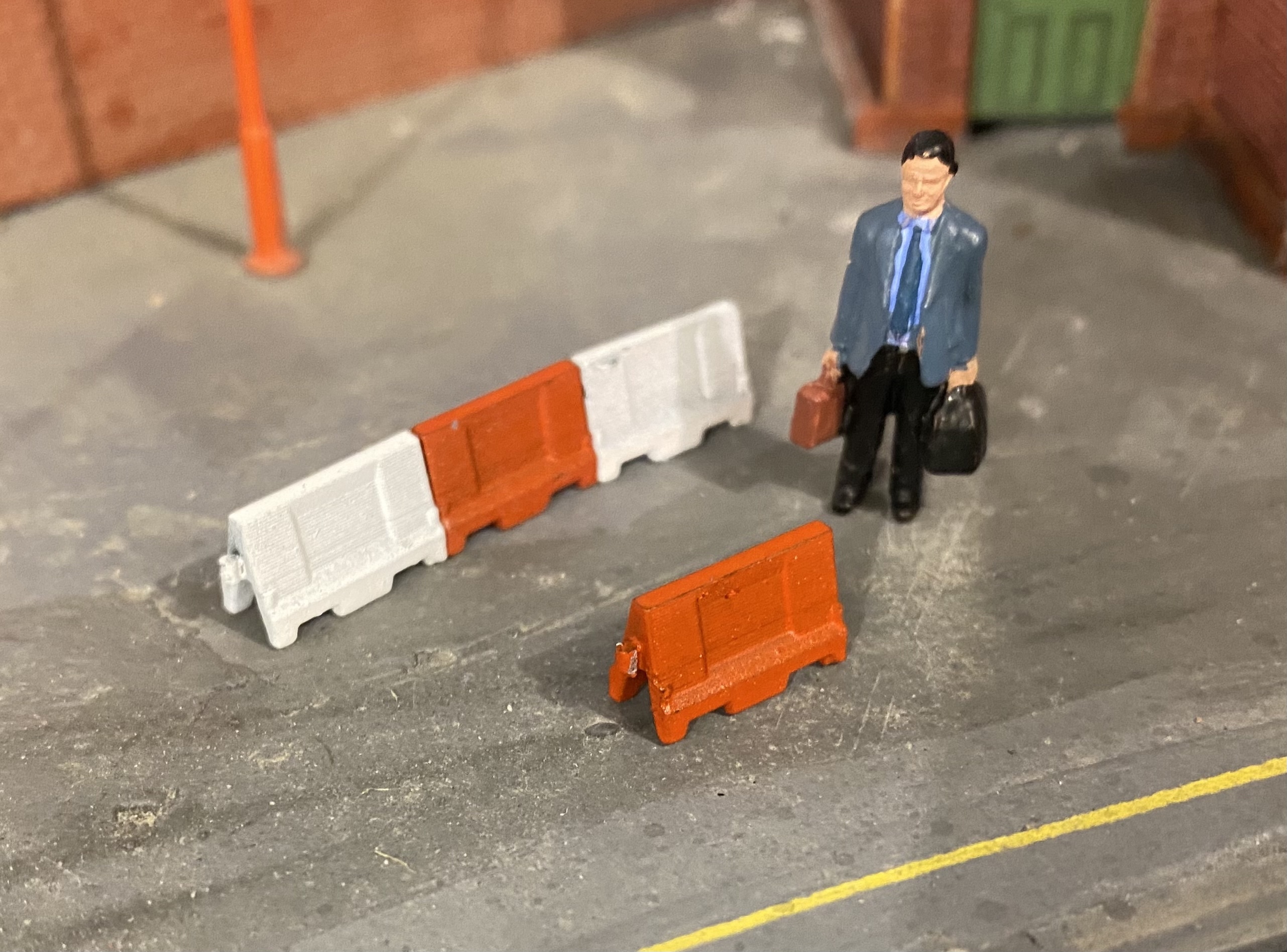 STL file Model Railway Road Barriers 🛤️・3D printing design to download ...