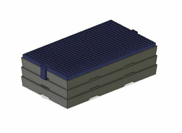 STL file Model Railway Modern Drainage Catchpits 🛤️ (OBJ)・3D printing ...