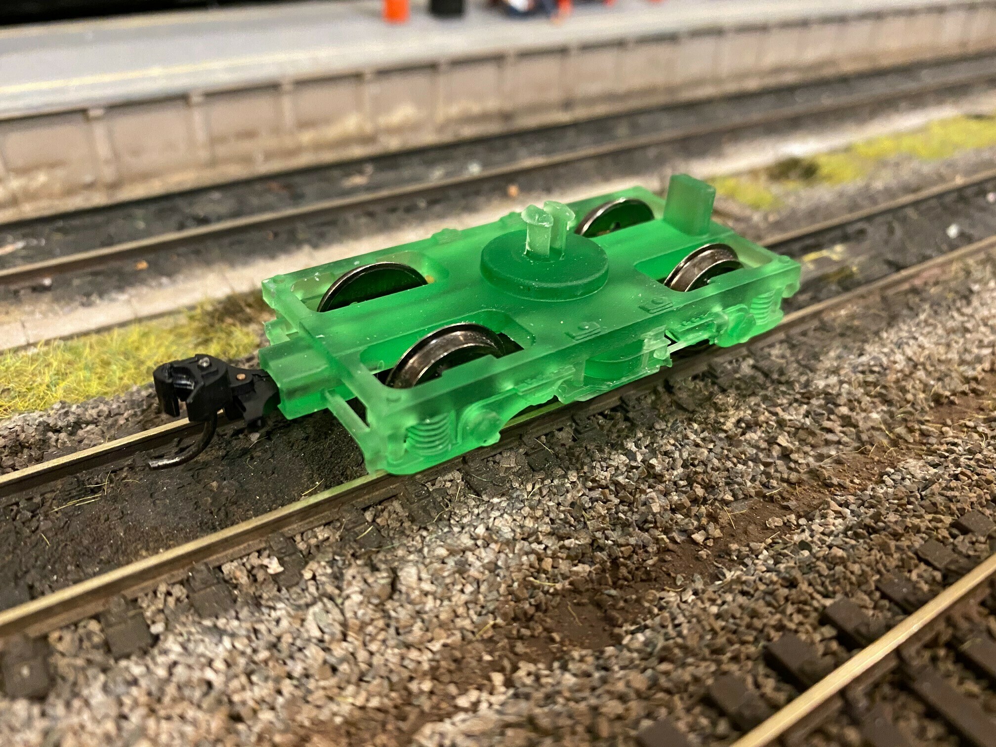 STL file OO MK3 Coach Bogie with NEM Socket for older Hornby Coaches 🚆 ...