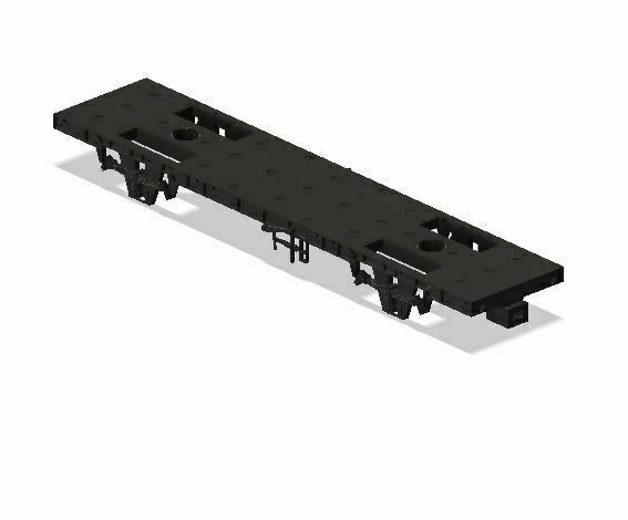 🛤️ OO Model Railway BR OCA Ballast Wagon・ STL File for 3D printing・Cults