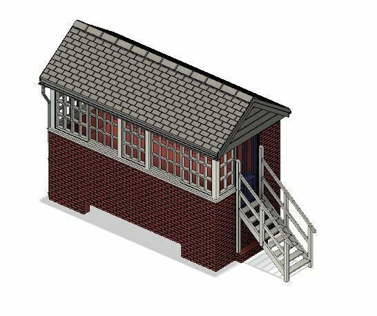 Stl File Model Railway Signal Box 🛤️ Obj ・3d Printable Model To Download・cults
