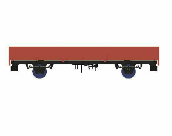 🛤️ OO Model Railway BR OCA Ballast Wagon・ STL File for 3D printing・Cults