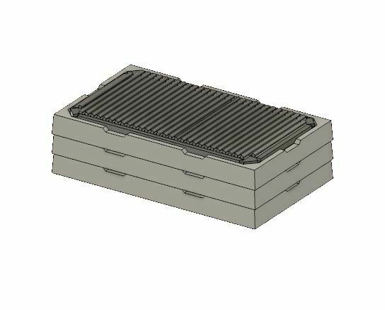 STL file Model Railway Bar Type Drainage Catchpits 🛤️ (OBJ)・3D ...