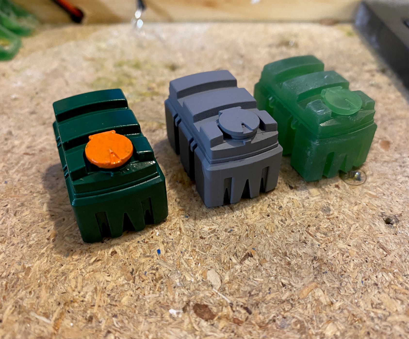 STL file Model Railway - Plastic Oil Tank or Waste Oil Tank 🛤️・3D print ...