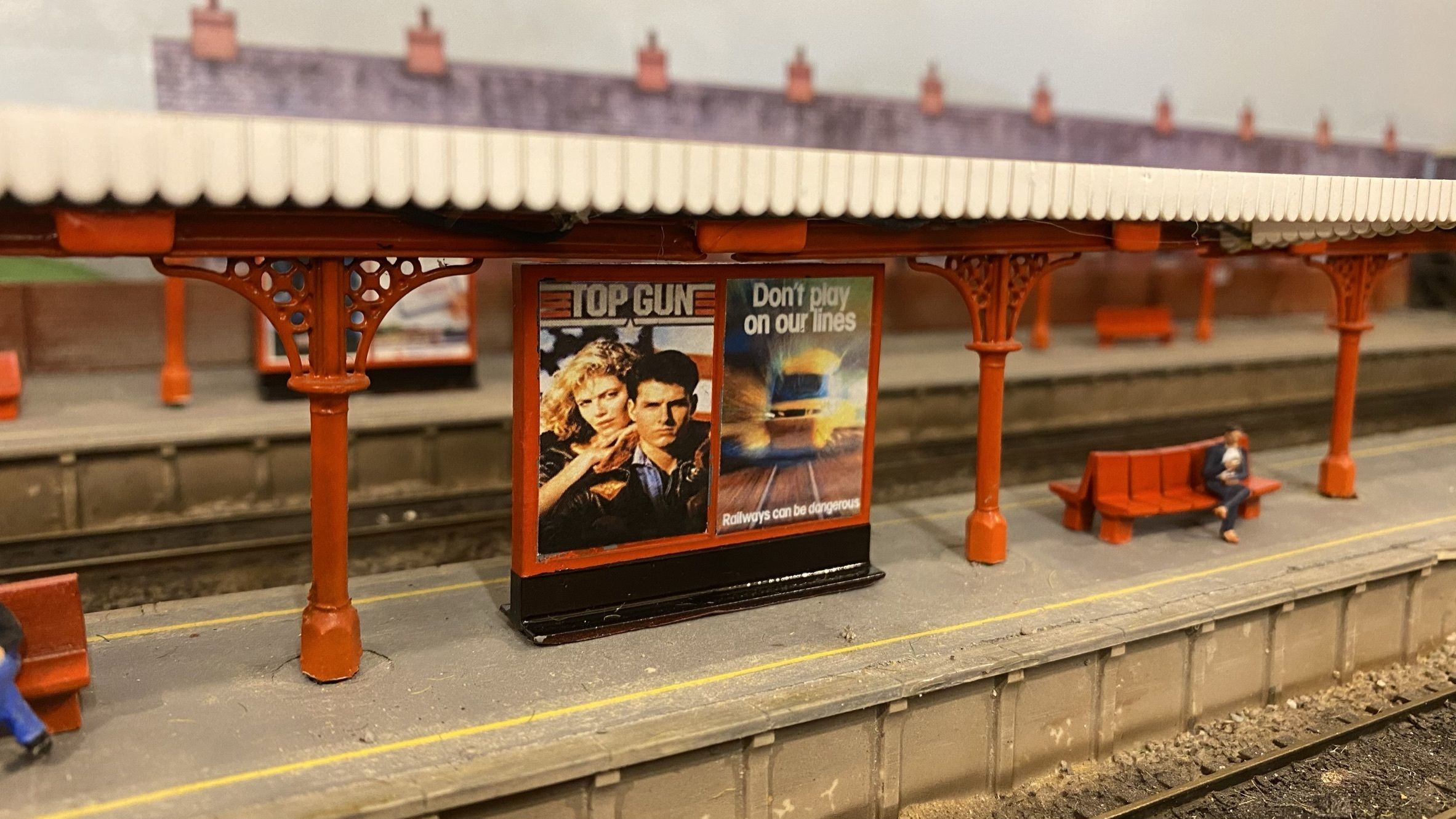 🛤️ Model Railway - Station Poster Boards FDM and Resin・ STL File for 3D ...