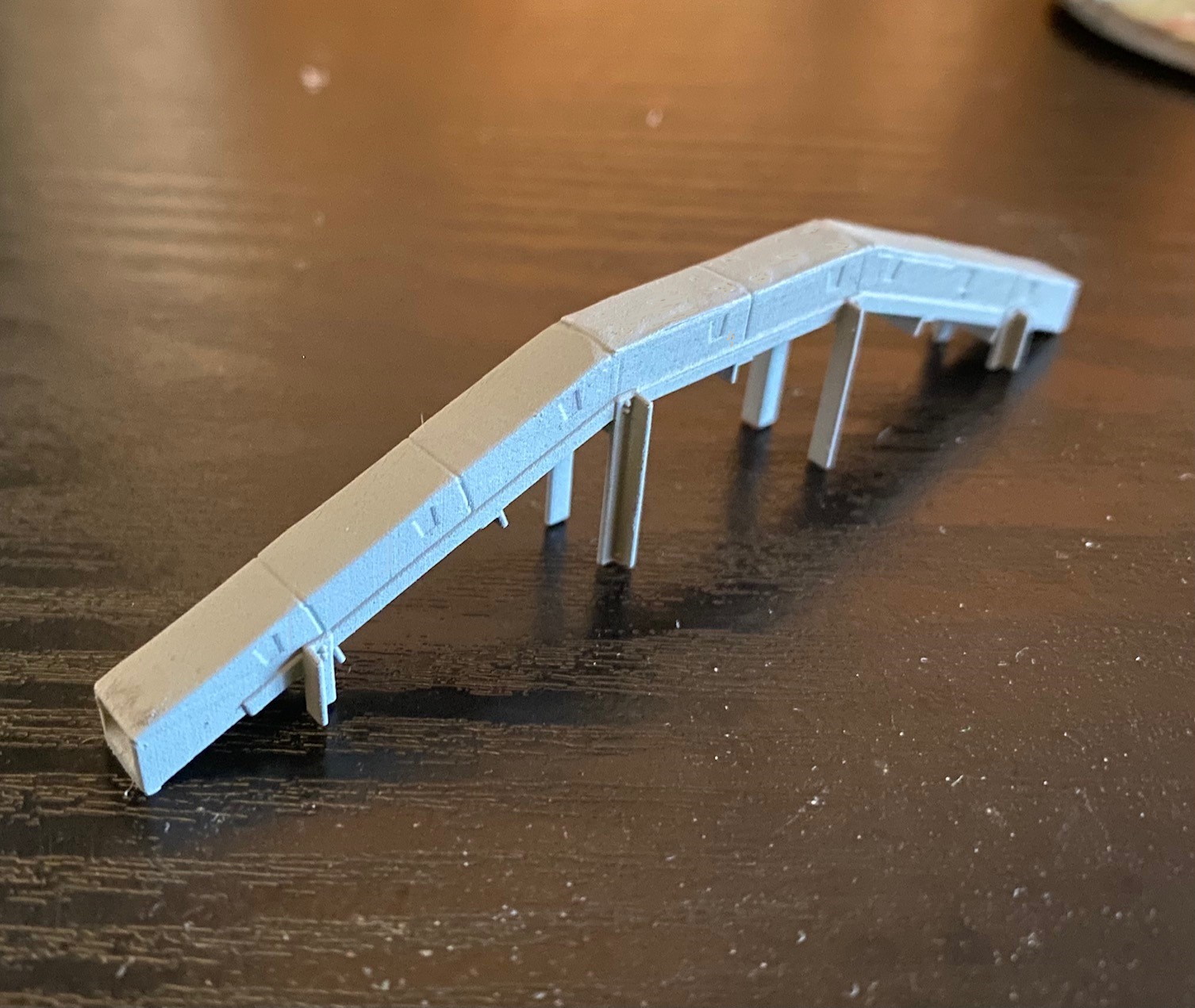 🛤️ Model Railway Concrete Lineside Trunking - Raised Section・ STL File ...