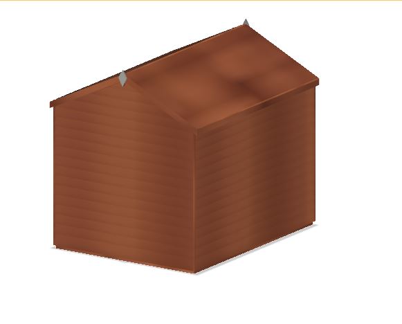 STL file Model Railway Garden Shed 8x6 🛤️ (OBJ)・3D printable model to ...