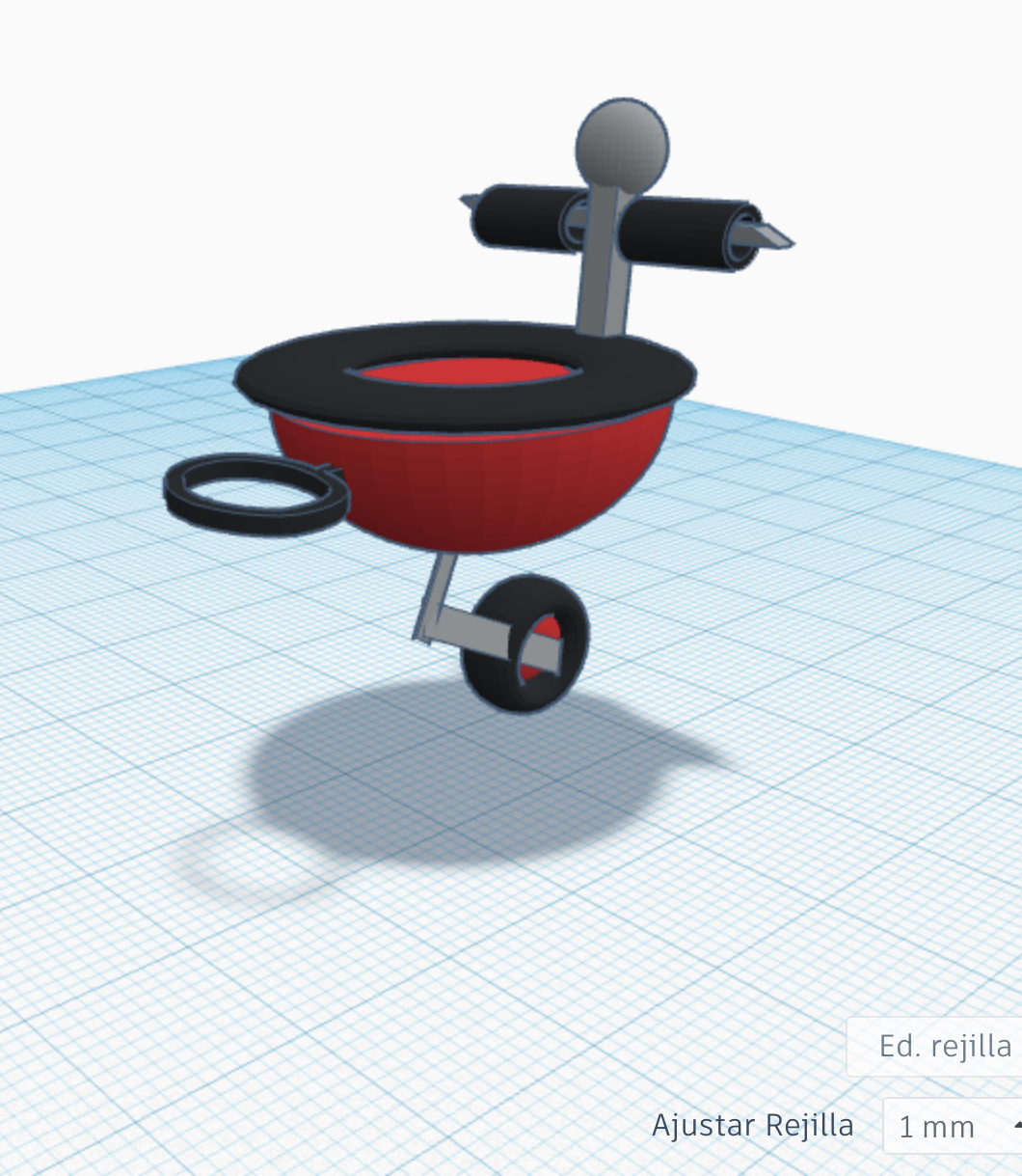 Бесплатный STL файл Tutu's scooter with hook 🛴 ・Дизайн 3D принтера для ...