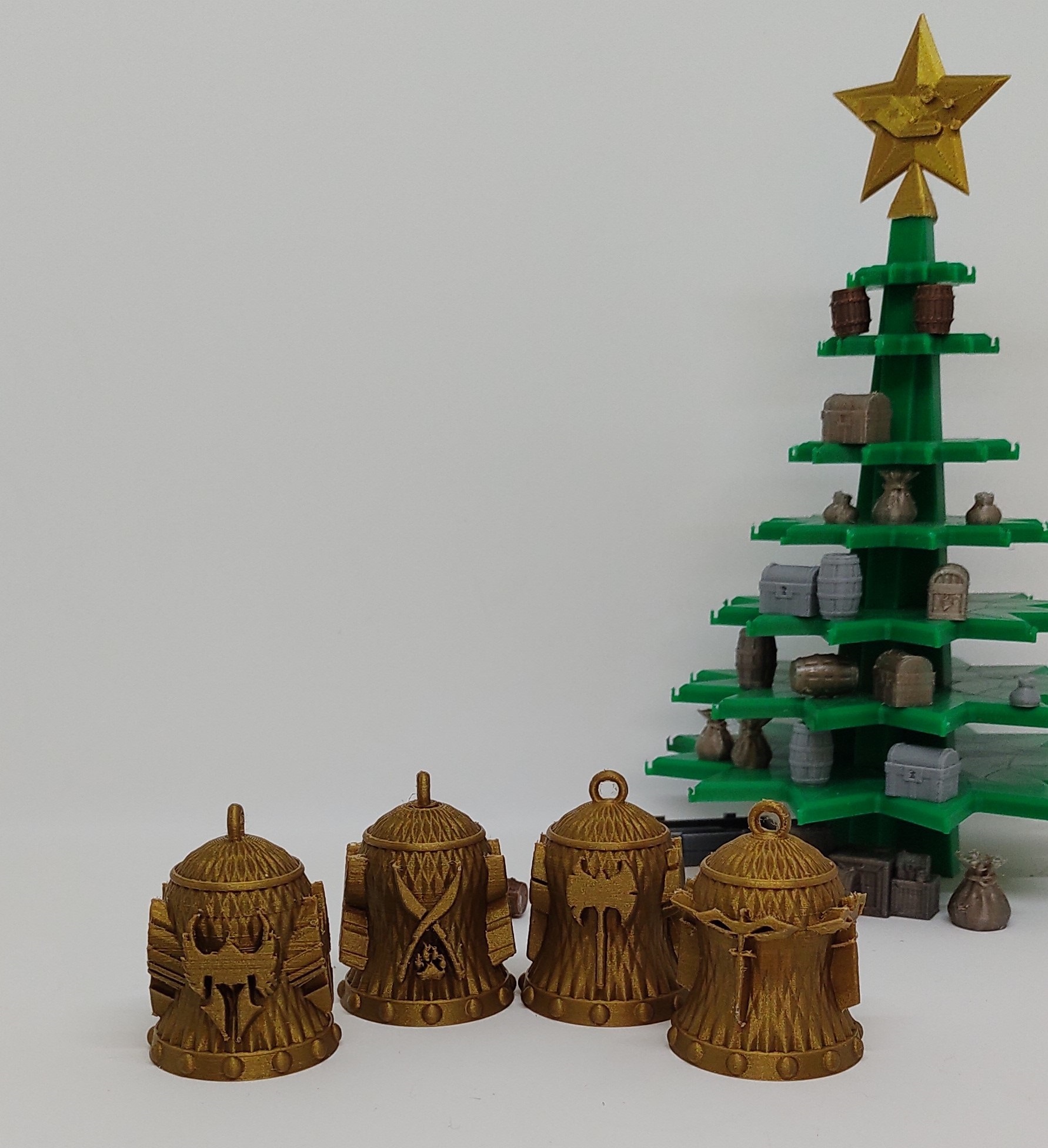 Archivo STL Christmas Bell - DnD Class 🎄 ・Objeto imprimible en 3D para ...